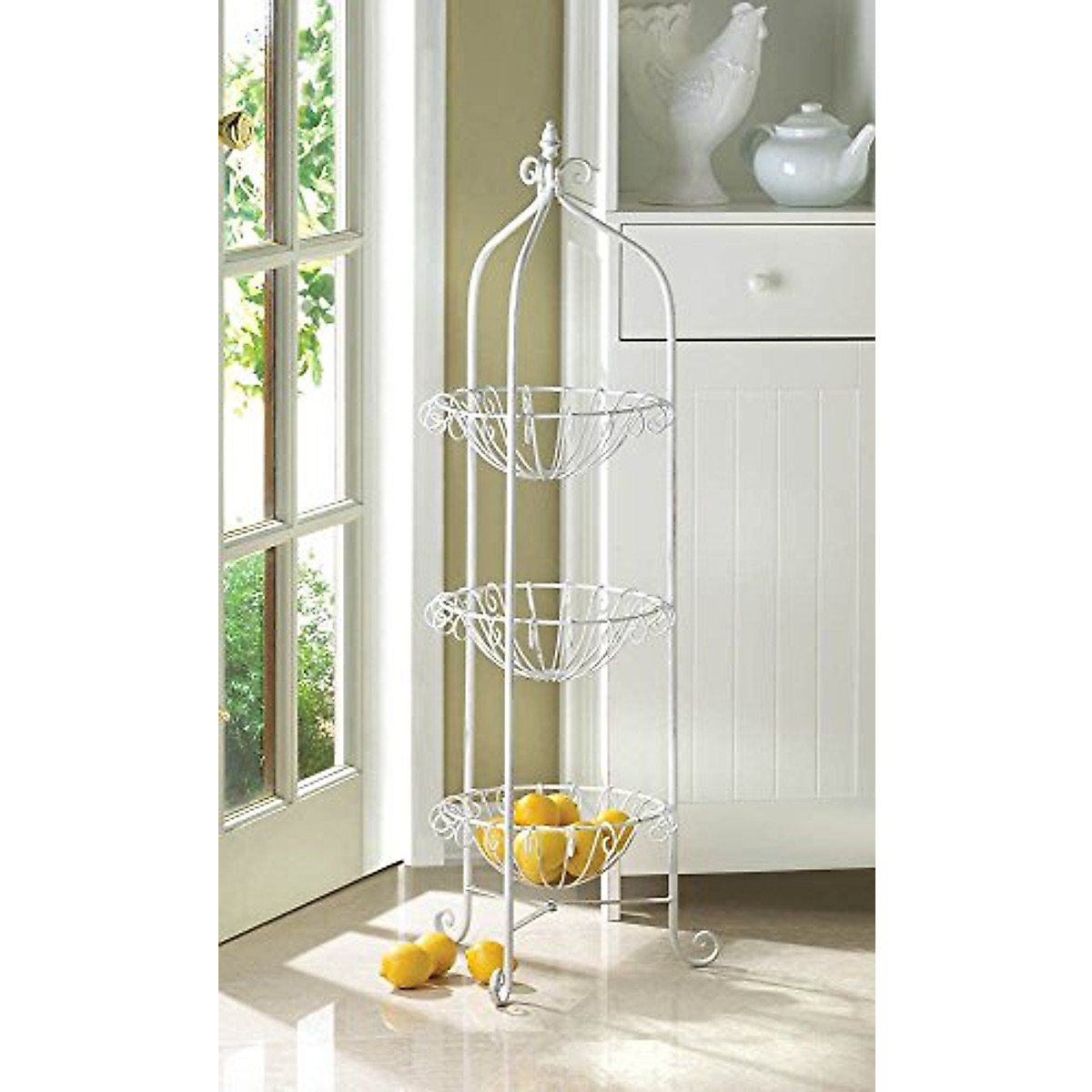 Smart Living Company Corner Basket Stand