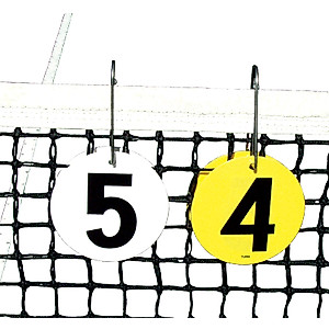 Tourna Portable Tennis Score Keeper, Fits Over Net