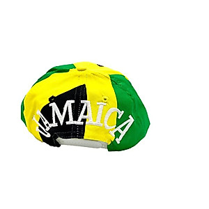 Global Caps, Inc. Jamaica Flag Baseball Cap