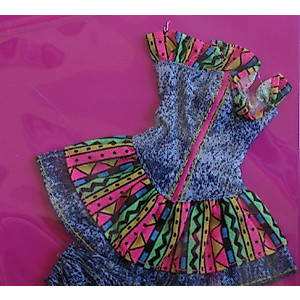 Barbie Jeans Week-End Fashions w Dress & Bermuda Shorts (1990 Arco Toys, Mattel)