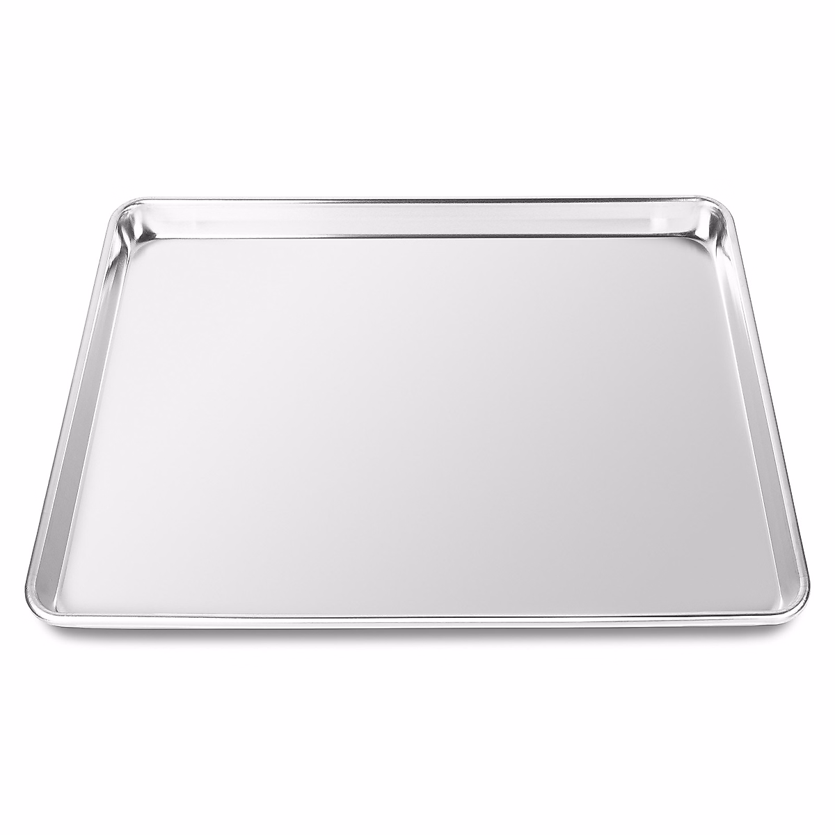 Last Confection 6 Cookie Baking Sheets 15" x 21" - Rimmed Aluminum Jelly Roll Trays - Three-Quarter Sheet Pans