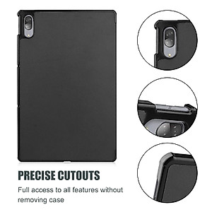 ProCase for Lenovo Tab P11 Pro Case 11.5 inch 2020 (TB-J706F / TB-J706L), Slim Lightweight Smart Cover Tri-fold Stand Folio Hard Shell Case for Lenovo Tab P11 Pro 11.5" Tablet 2020 Release –Black