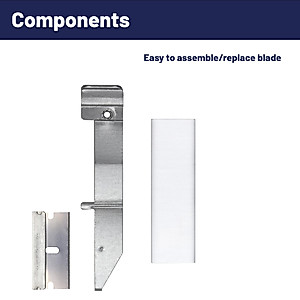 Box Cutter Utility Knifes (12 Pack) Bulk Retractable All Metal Design - Made in USA - Cardboard Opener, Single Edge Industrial Razor Blades with Scraper Attachment by Entrust Pro