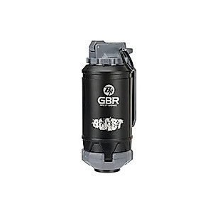 Lancer Tactical - GBR Outdoor 130 Round Spring Powered ABS BB Impact Shower for Airsoft, Pack of 2 - Black