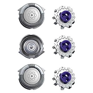 3X Replacement Shaver Head Shaver Blade for Philips Norelco 7950XL,7800XL,7800XLcc, 7810XL, 7380XL, 7360XL, 7350XL, 7345XL, 7340XL, 7325XL, 7315XL, 7310XL
