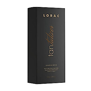 LORAC Tantalizer Body Bronzing Luminizer, Travel Size | Bronzing Lotion | Full Body Bronzer, Antioxidant Infused, Cruelty Free, Gluten Free, Vegan