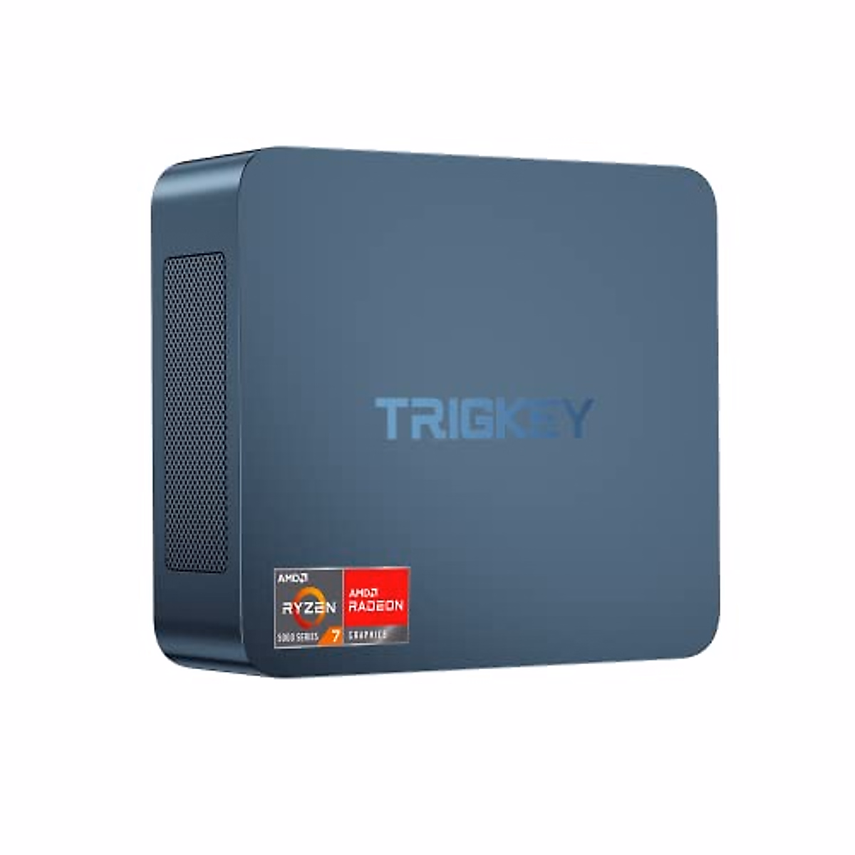 TRIGKEY AMD Ryzen 7 Mini PC, 5800H (Up to 4.4 GHz) 8Core 16Thread S5 Gaming Mini Desktop, Micro Computer, 32GB | 1TB, Small Gaming PC Supports 4K Triple Displays, WiFi 6+BT5.2, USB3.2/3.0