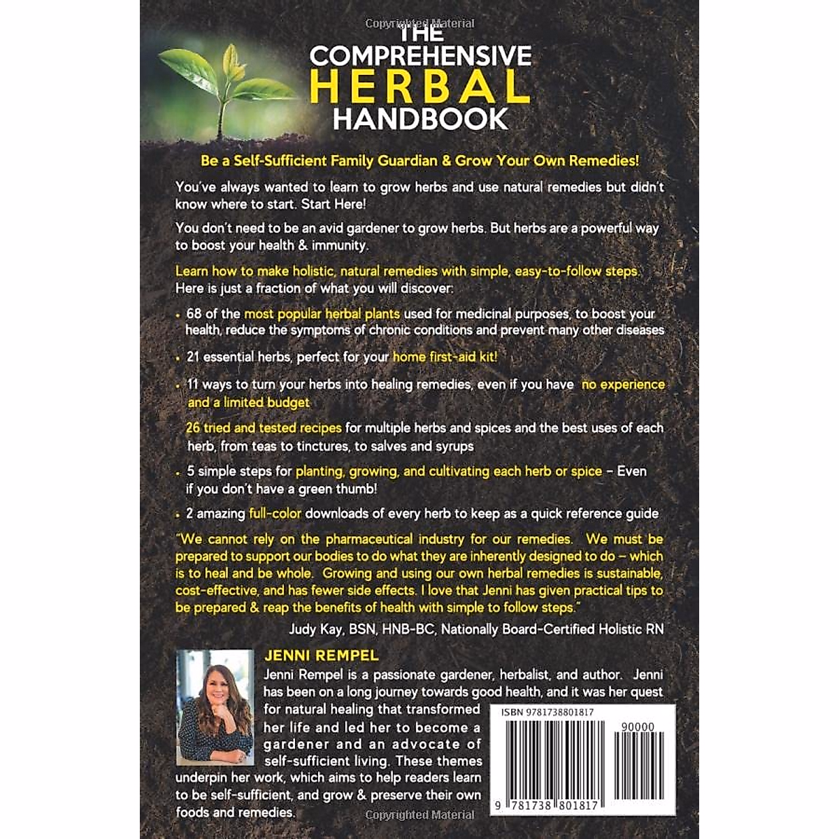 The Comprehensive Herbal Handbook (2 Books in 1): The Homesteader's Easy-To-Follow Guide to Grow and Harvest Medicinal Herbs and Craft Natural Remedies (Growing Natural Remedies Series)