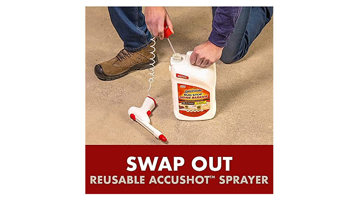 Spectracide Bug Stop Home Barrier Spray, Kills Ants, Roaches and ...