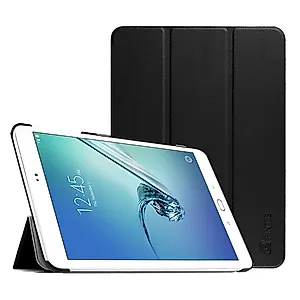 Fintie Slim Shell Case for Samsung Galaxy Tab S2 9.7 - Ultra Lightweight Protective Stand Cover with Auto Sleep/Wake Feature for Samsung Galaxy Tab S2 9.7 Inch Tablet, Black