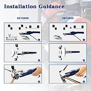 Yaheeda Tube Bender Kit,90 Degree with Reverse Bender for Copper Aluminum Soft Steel Brass 1/4” to 7/8”, HVAC Refrigeration Industry Maintenance,Containing Tube Cutter & Deburrer