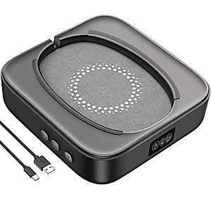 Meatanty Mouse Mover Undetectable, Super-Silent Mouse Jiggler Device Move Randomly, Automatic Wiggler Shaker Giggler, Adjustable Interval Timer, Keep Computer Laptop Active for Office Home Remote Work