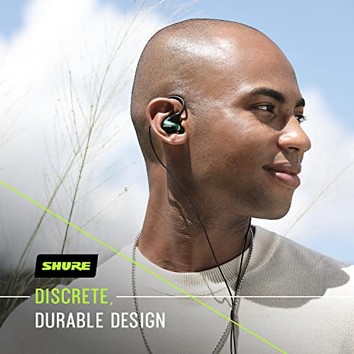 Shure SE846 PRO Gen 2 Wired Sound Isolating Earphones, Secure in-Ear Earbuds, High-End Professional Sound, Hi-Def Four Drivers, Upgraded Sound Filters, Durable Quality, Customizable Frequency - Clear