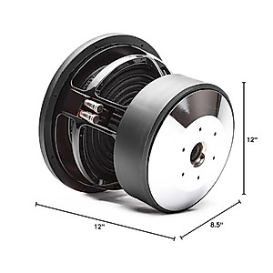 Skar Audio VXF-12 D4 12" 3000 Watt Max Power Dual 4 Ohm Competition Car Subwoofer