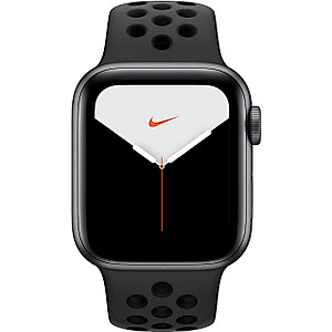 Apple Watch Nike Series 6 (GPS, 40MM) Space Gray Aluminum Case with Anthracite and Black Nike Sport Band (Renewed)