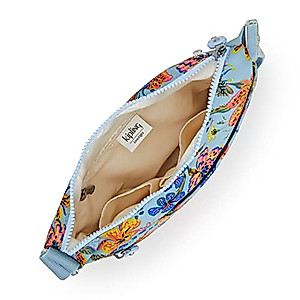 Kipling Women’s Arto Crossbody, Lightweight Everyday Purse, Casual Nylon Shoulder Bag, Wild Flowers