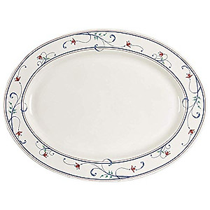 Mikasa Annette 15" Oval Serving Platter