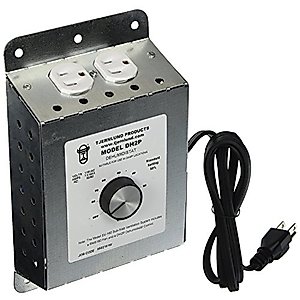 Tjernlund DH2P Dehumidistat for Fresh Air Supply Fans Model