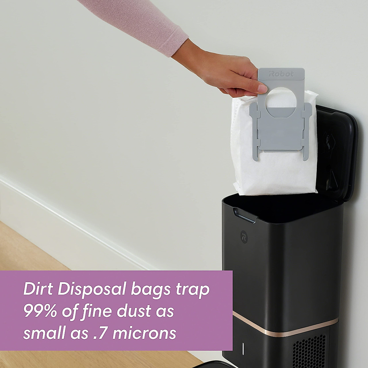 iRobot Roomba s9+ (9550) Robot Vacuum with Automatic Dirt Disposal- Empties itself, Wi-Fi Connected, Smart Mapping, Powerful Suction, Corners & Edges, Ideal for Pet Hair, Black