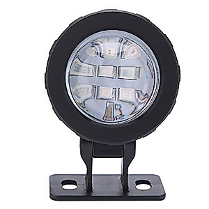 LIYJTK Underwater lamp,RGB LED Underwater Light Waterproof Multi-Color for Outdoor Garden Spotlight Landscape Fountain(10W Black)