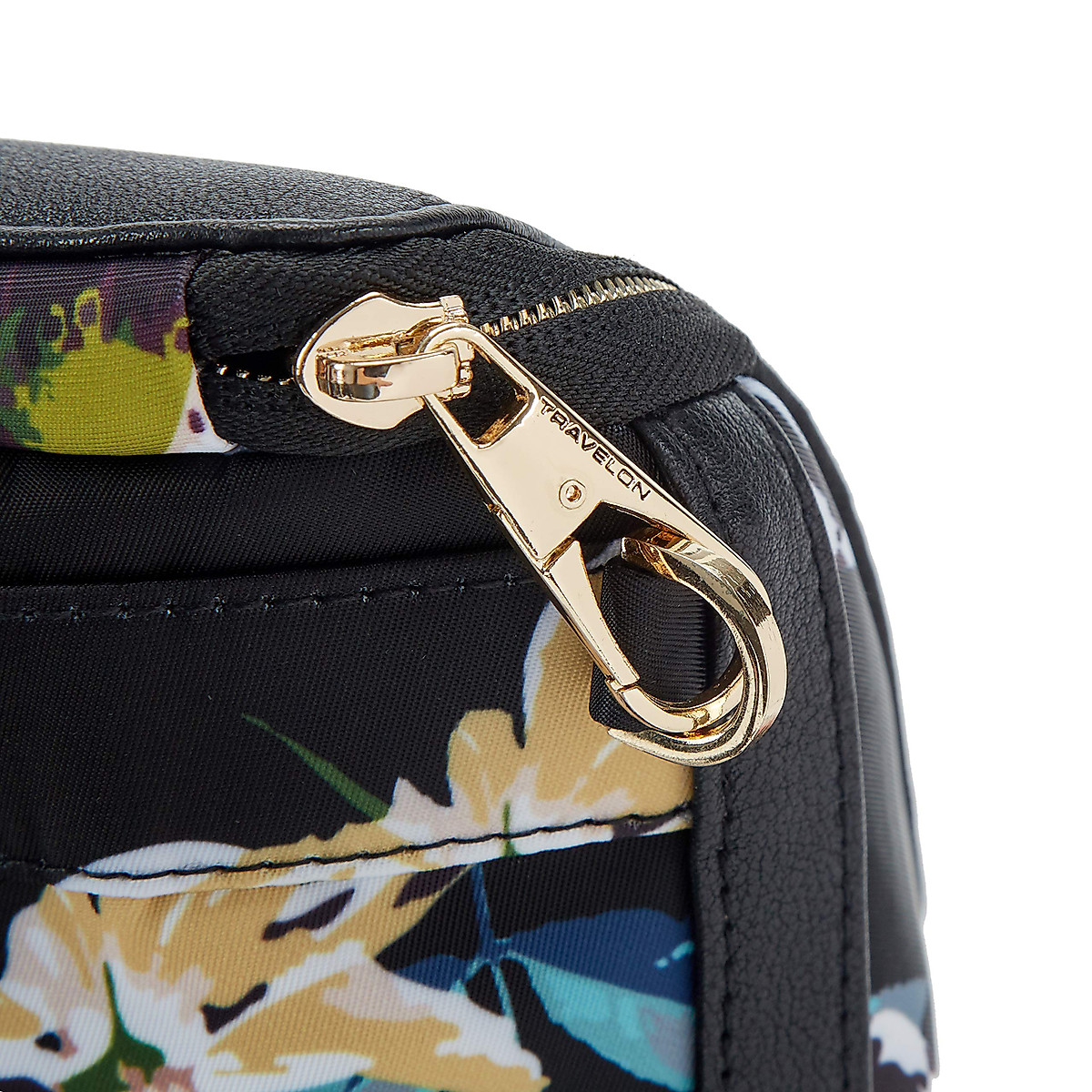 Travelon Addison-Anti-Theft Backpack, Midnight Floral, One Size