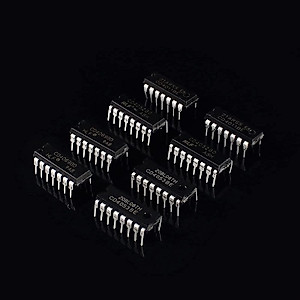 gande IC Kits 40PCs/Lot Integrated Circuit Logic IC Kit CD4011 CD4069 CD4052 CD4053 DIP Electronic Component with chipset (Color : Cd4011-10pcs)