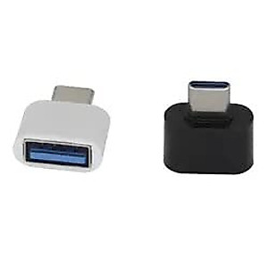 USB Type-C to USB Adapter/MacBook Adapter 2 Pak (White)