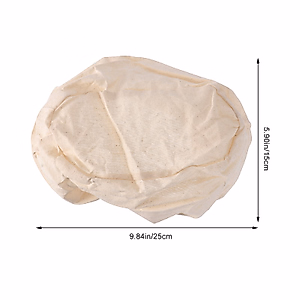 Bread Proofing Basket Cloth Liner Proofing Cloth Dough Bowl Cover 2PCS for Kitchen Baking Bread Tools Ellipse