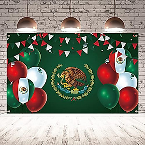 Mexican Independence Day Backdrop for Photography Viva Mexico Banner Mexico Independence Day Decor Mexican Fiesta Party Decorations and Supplies