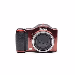Kodak PIXPRO Friendly Zoom FZ152-RD 16MP Digital Camera with 15X Optical Zoom and 3" LCD (Red)