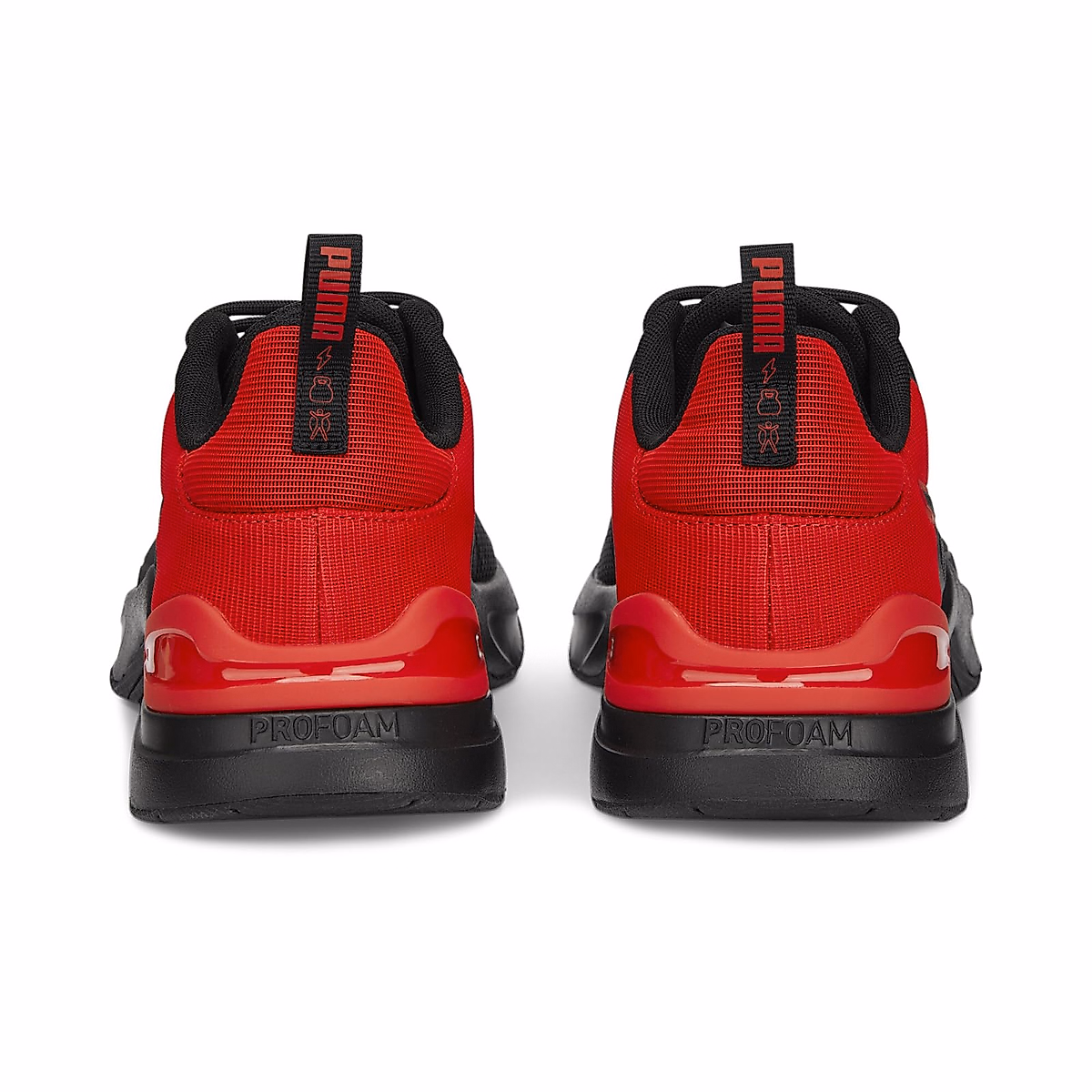 PUMA Mens Infusion Cross Trainer, Mens Black-for All Time Red, 11