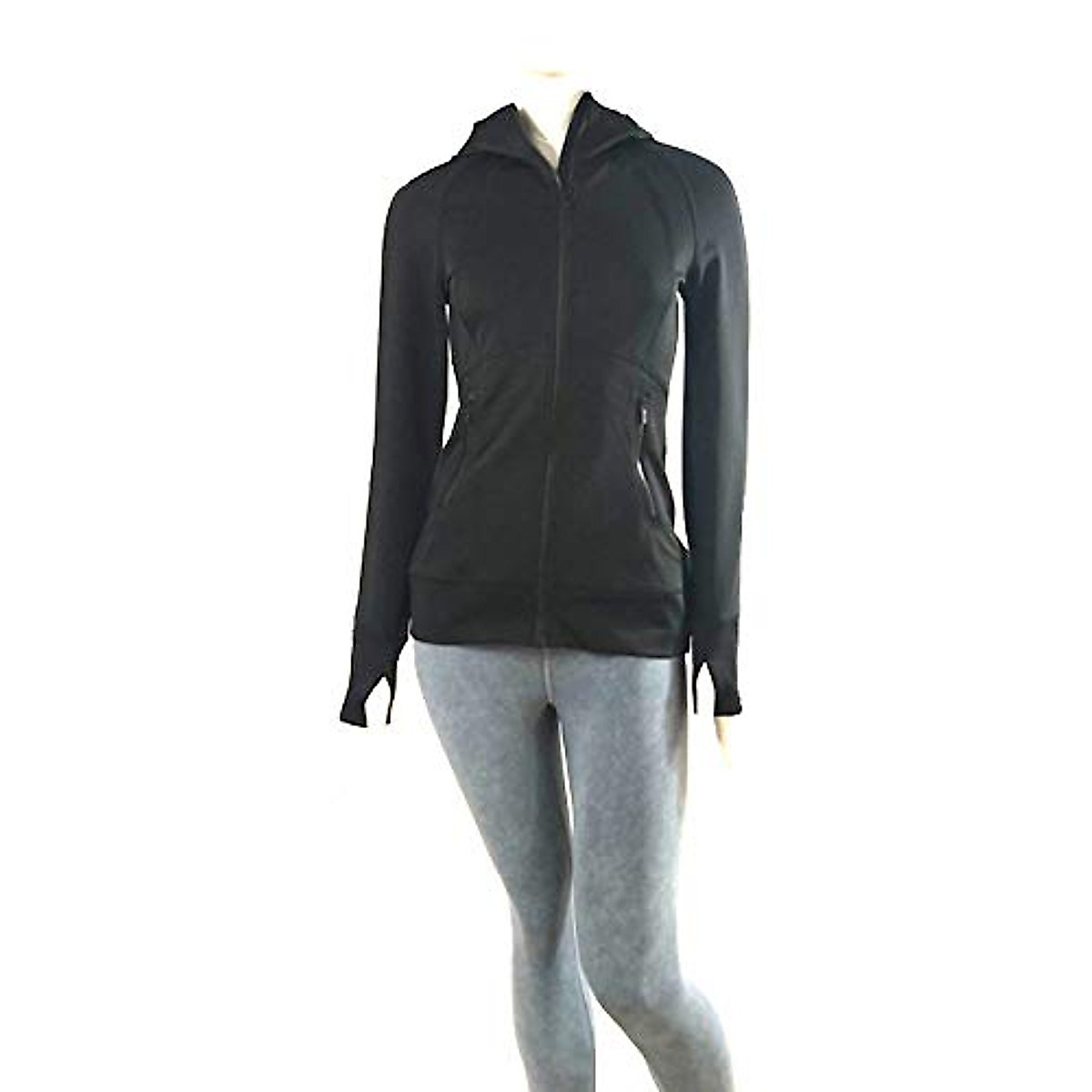 LULULEMON DAY MAKER FULL ZIP HOODIE - BLACK (6)