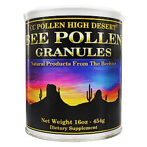 C C Pollen Bee Pollen Granules packed in a tin -- 1 lbs