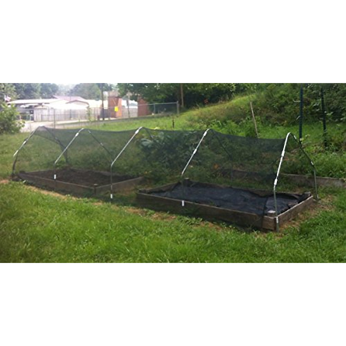 Agfabric 30% Sun-Block Shade Cloth Net Mesh Shade with Clips for Garden Patio&Plants, 6x12ft Black