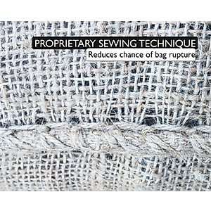 Sandbaggy Small Burlap Bag Wholesale Bulk - Size: 12" x 19" - Sandbags - Sand Bag - 100% Biodegradable - Gift Wedding Bags - Gift Craft Bags (3 Bags)