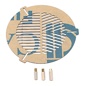 Focusing Bahtinov - Lightweight, for All Telescopes 100-140mm, 3 Posts, with Dobsonians, Mak Cas and SCT