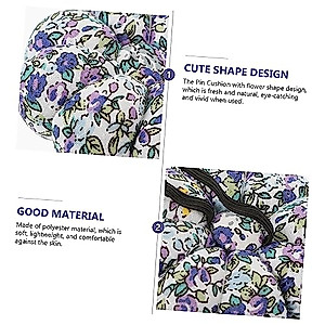 KJHBV 3Pcs Wrist pin Bag DIY Craft Needle Holder Wrist Straps Cute Wristband pin Cushions wristlets Wearable Corsage Supplies Embroidery Needles Cushions Portable Needle seat Polyester