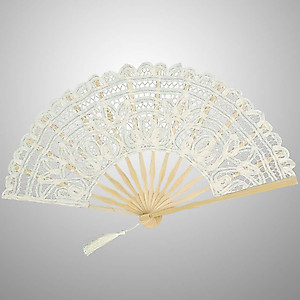 Hand Fans for Women Cotton Fan Dancing Fans Lace Fan Bamboo Fan Folding Fan
