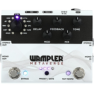 Wampler Metaverse Multi Delay with MIDI (META-VERSE)