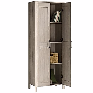 Sauder Miscellaneous Storage Spring Maple Two-Door Storage Cabinet, Spring Maple Finish