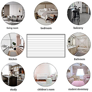 Modern Abstract Black and White Zebra Pattern Carpet, Simple Irregular Geometric Striped Art Home Decoration Carpet, Non-Slip Easy to Clean Carpet for Living Room Bedroom Office-4ft x 6ft