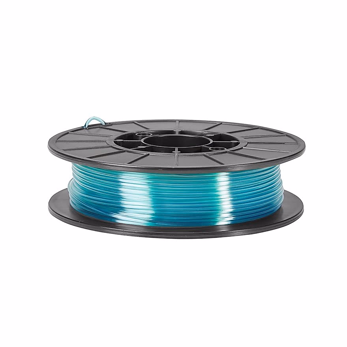 PETG 3D Printer Filament 1.75mm Diameter - No Tangle, No Clogging - Dimensional Accuracy +/-0.003mm, Glass Edge Glow, 1kg