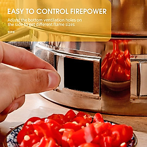 XIXIAN 13 Inch Korean BBQ Grill Multifunctional Charcoal Barbecue Grill Round Camping Grill Stove Tabletop Smoker Grill Grilled Net & Tray for Courtyard Picnic Beach BBQ