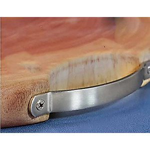 Double-sided Cutting Board Brown 38x38x3.5cm