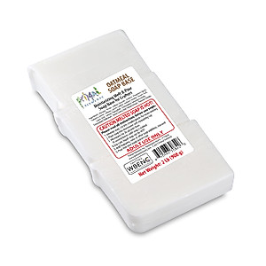Primal Elements Oatmeal - Moisturizing Melt and Pour Glycerin Soap Base for Crafting and Soap Making, Vegan, Cruelty Free, Easy to Cut - 2 Pound