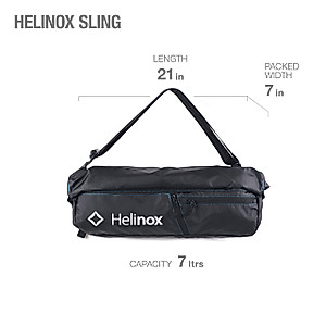 Helinox Sling Rolltop Gear Bag for Transporting Compatible Outdoor Camp Furniture (21-Inch)
