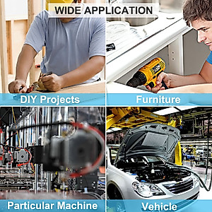 Juvielich M12x90mm Hex Head Screw Bolts 304 Stainless Steel Fully Threaded Hex Tap Bolts Silver Tone 5PCS