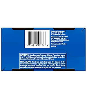 Ziploc Hanging Space Bag Clothes Vacuum Sealer Storage Bags for Home and Closet Organization, 1 Bag Total