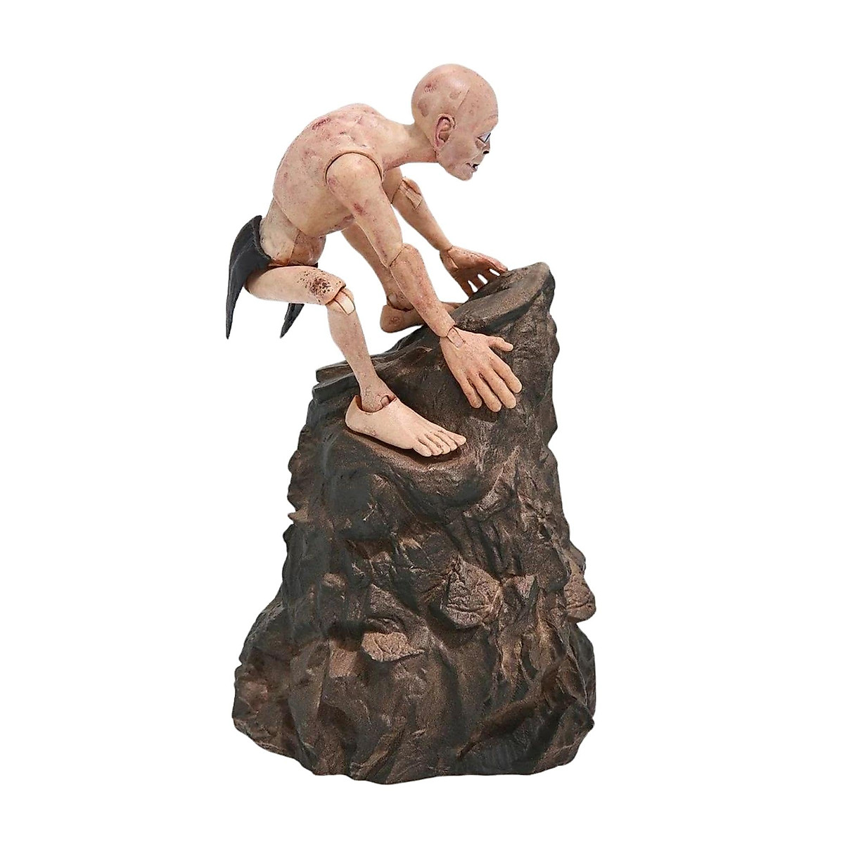 Diamond Select Toys The Lord of The Rings: Gollum Deluxe Action Figure, Multicolor