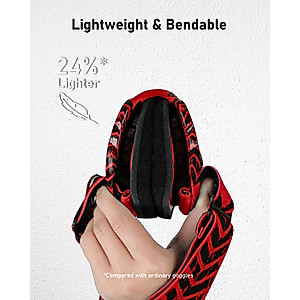 BELINOUS Kid Riding Goggles for ATV Dirt Bike Motorcycle Motorcross MX, UV Protectioin, Youth Dirt Bike Goggles for Kids 3-12 with Soft Strap, Red